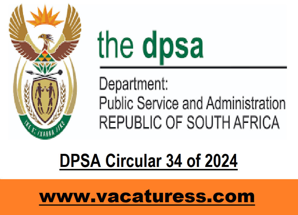 DPSA Circular 34 of 2024 PDF Download To New Job Opportunities in South ...